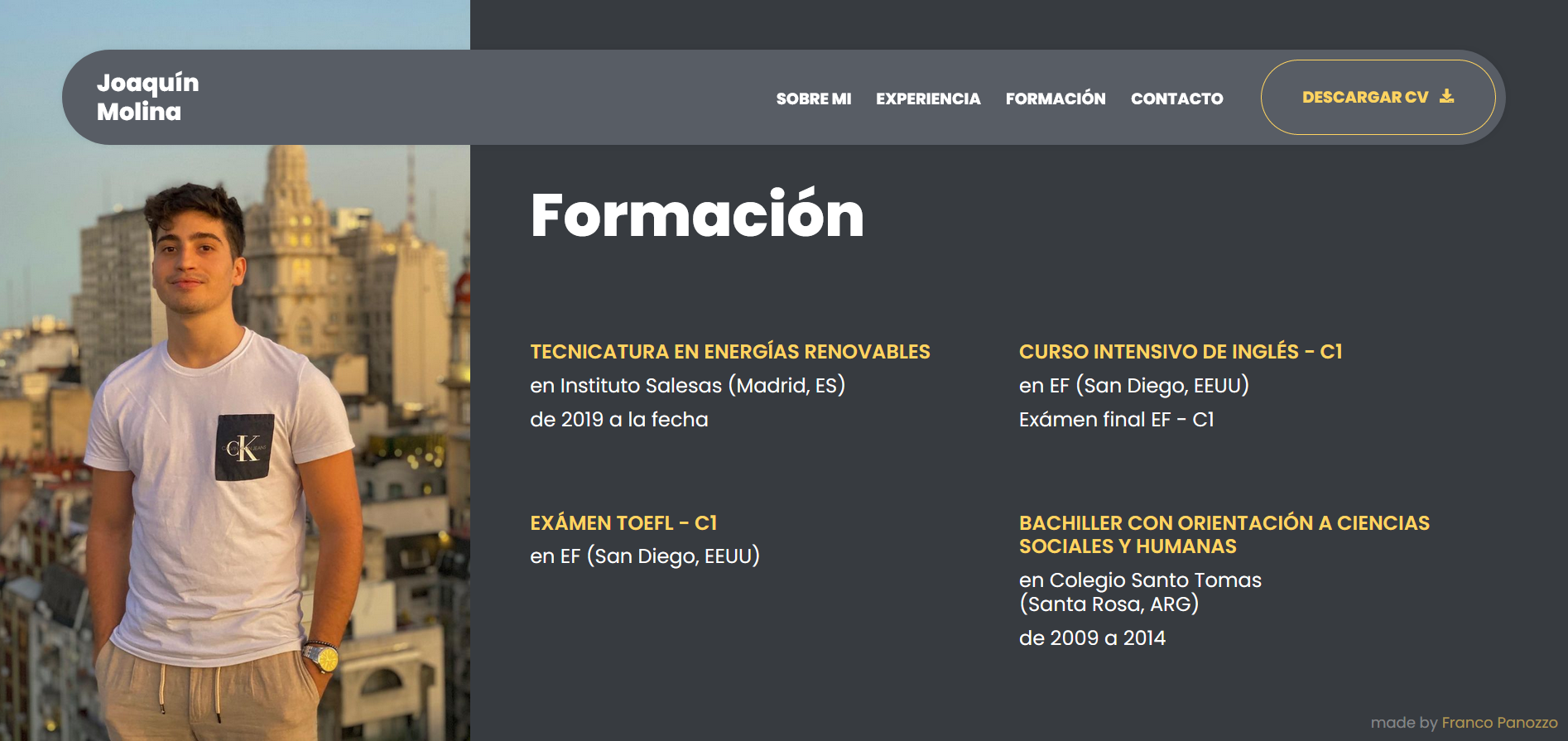 Franco Panozzo - Software Developer